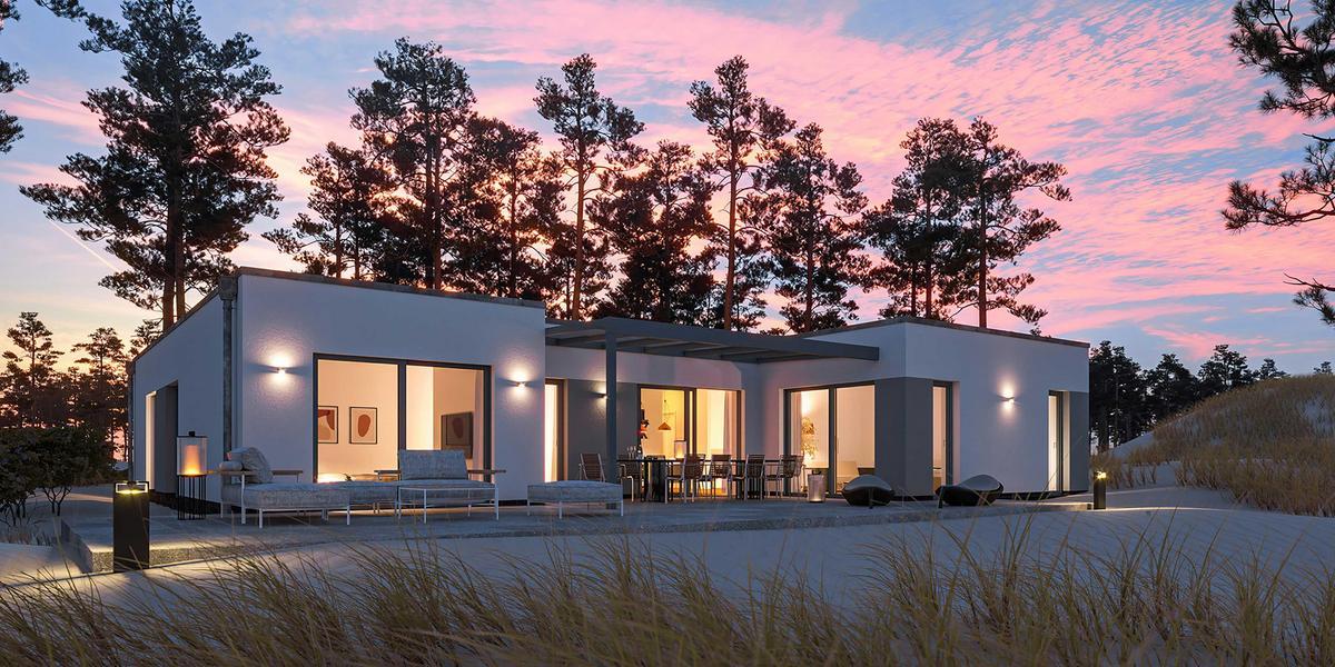 Faszinierend Bungalow U Form Modern Fotos